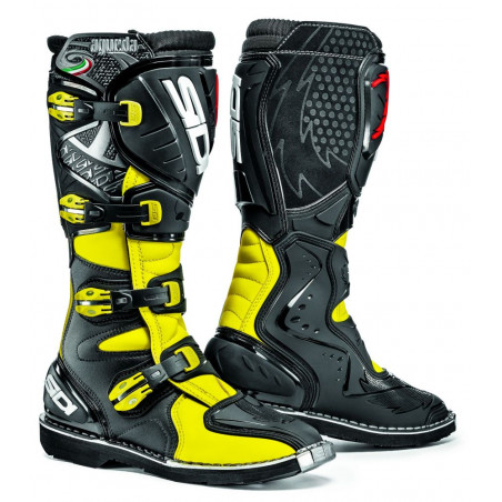 BOTTES SIDI AGUEDA JAUNE FLUO/NOIR